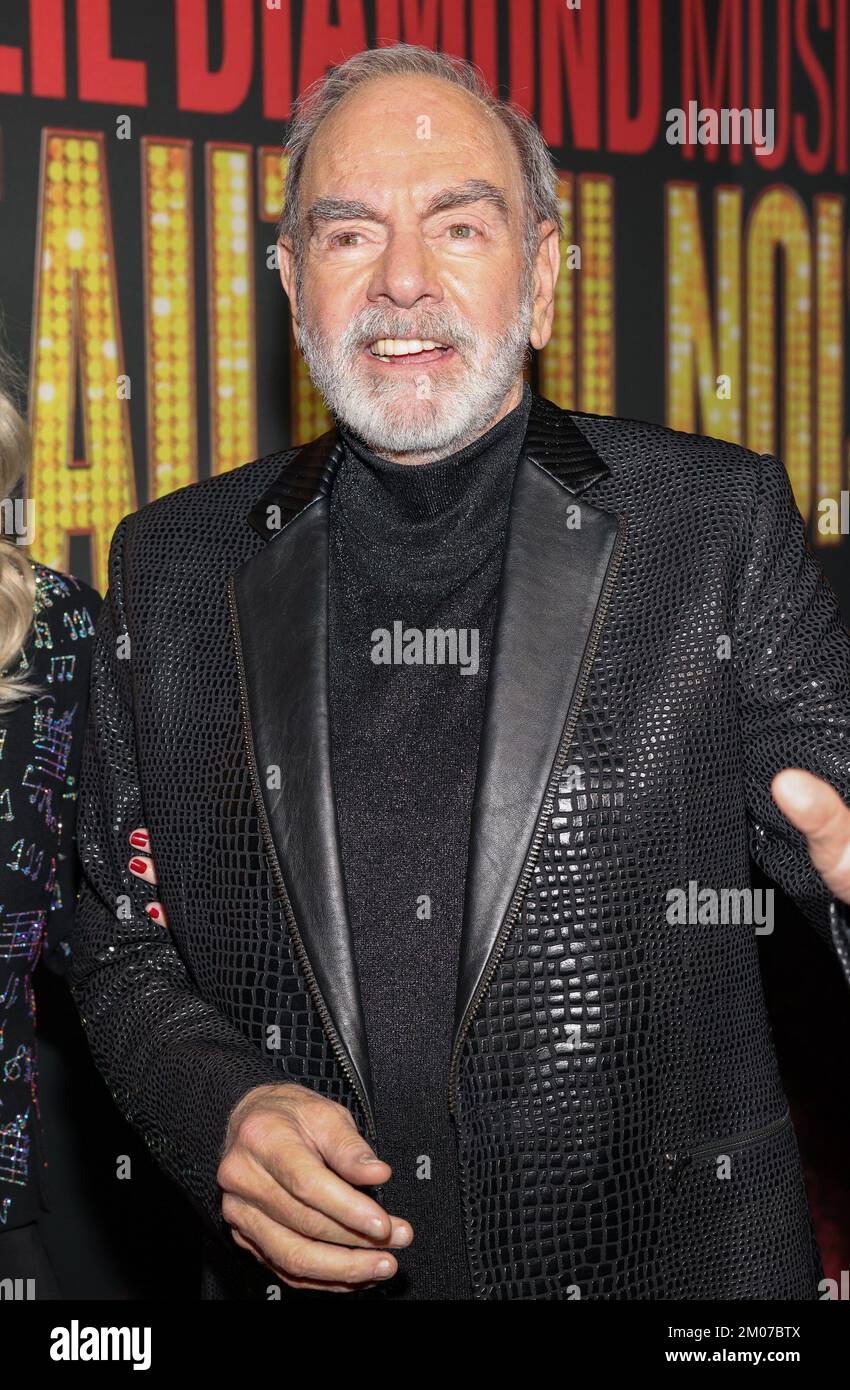 The neil diamond musical opening night on broadway hi-res stock ...