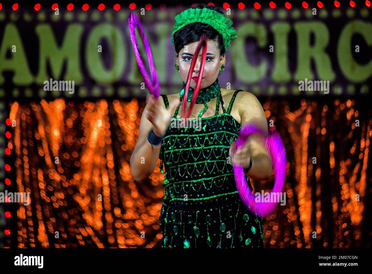 Baruipur, India. 04th Dec, 2022. An artist performs during the special ...