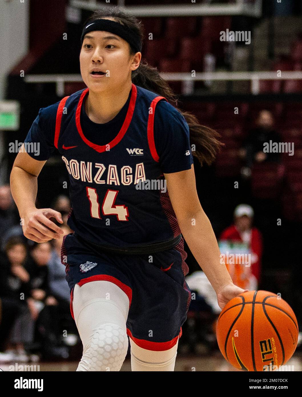 Palo Alto CA, USA. 04th Dec, 2022. A. Gonzaga guard Kaylynne Truong (14 ...