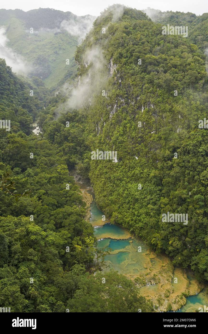 Semuc champey swimming hi-res stock photography and images - Alamy