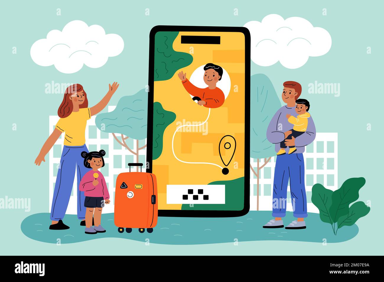 App family map hi-res stock photography and images - Alamy