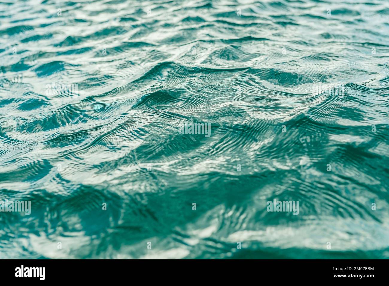 A photograph of the surface texture of the sea in Fernando de Noronha ...