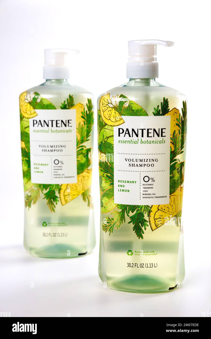 Volumizing shampoo Pantene pro-v from Procter and Gamble company Stock ...