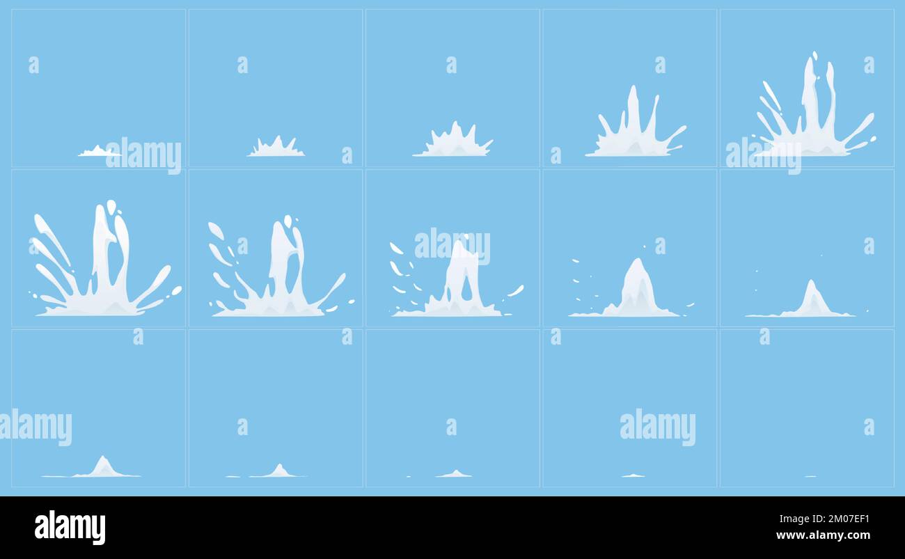 Animated Water Sprite Sheet