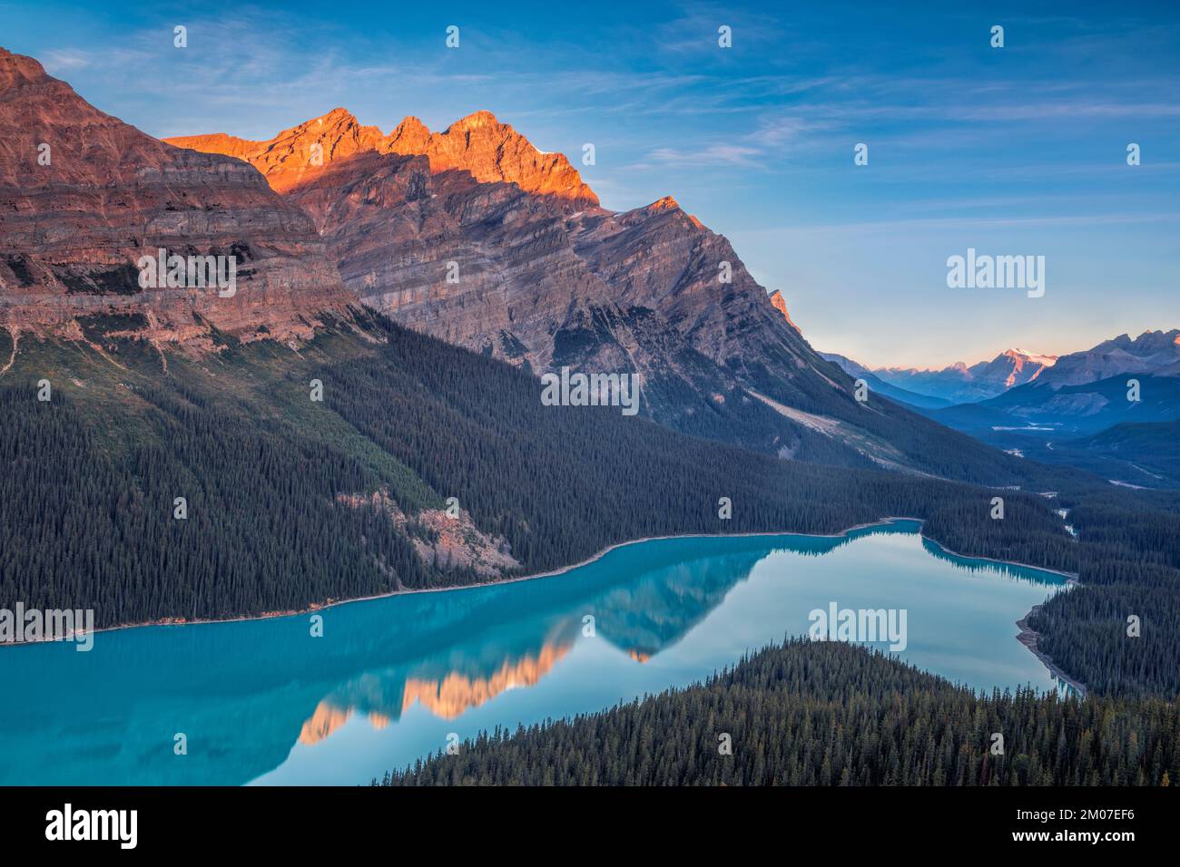 Peyto Lake In Banff National Park Stock Photo - Alamy