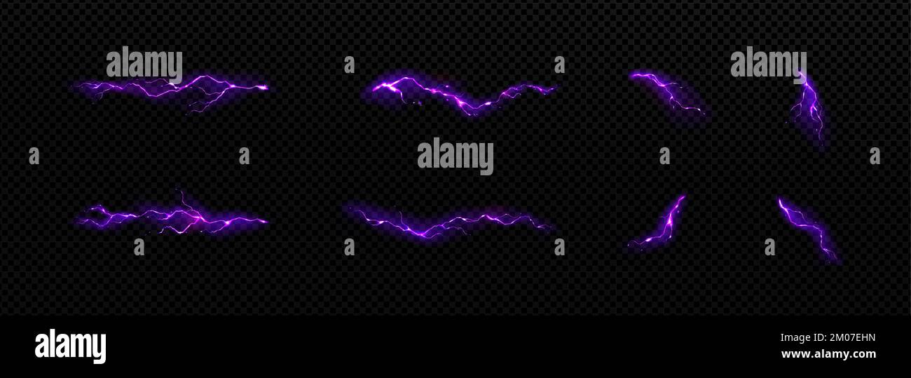 Lightening bolts illustration hi-res stock photography and images - Alamy