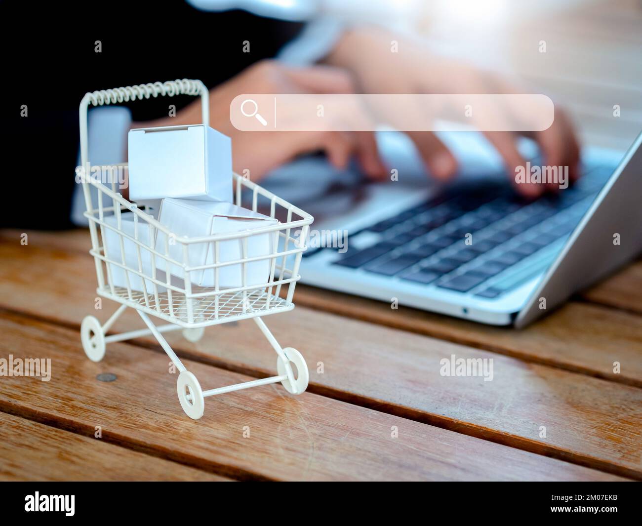 Product search on online shopping store application on internet with ...