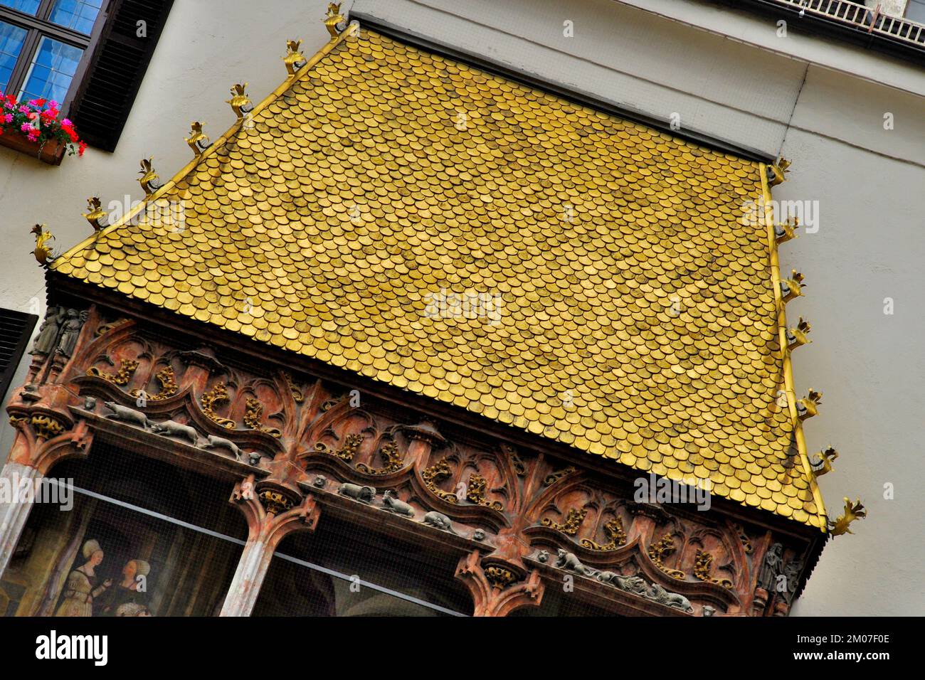 The Goldenes Dachl (Golden Roof), Innsbruck, Austria Stock Photo - Alamy
