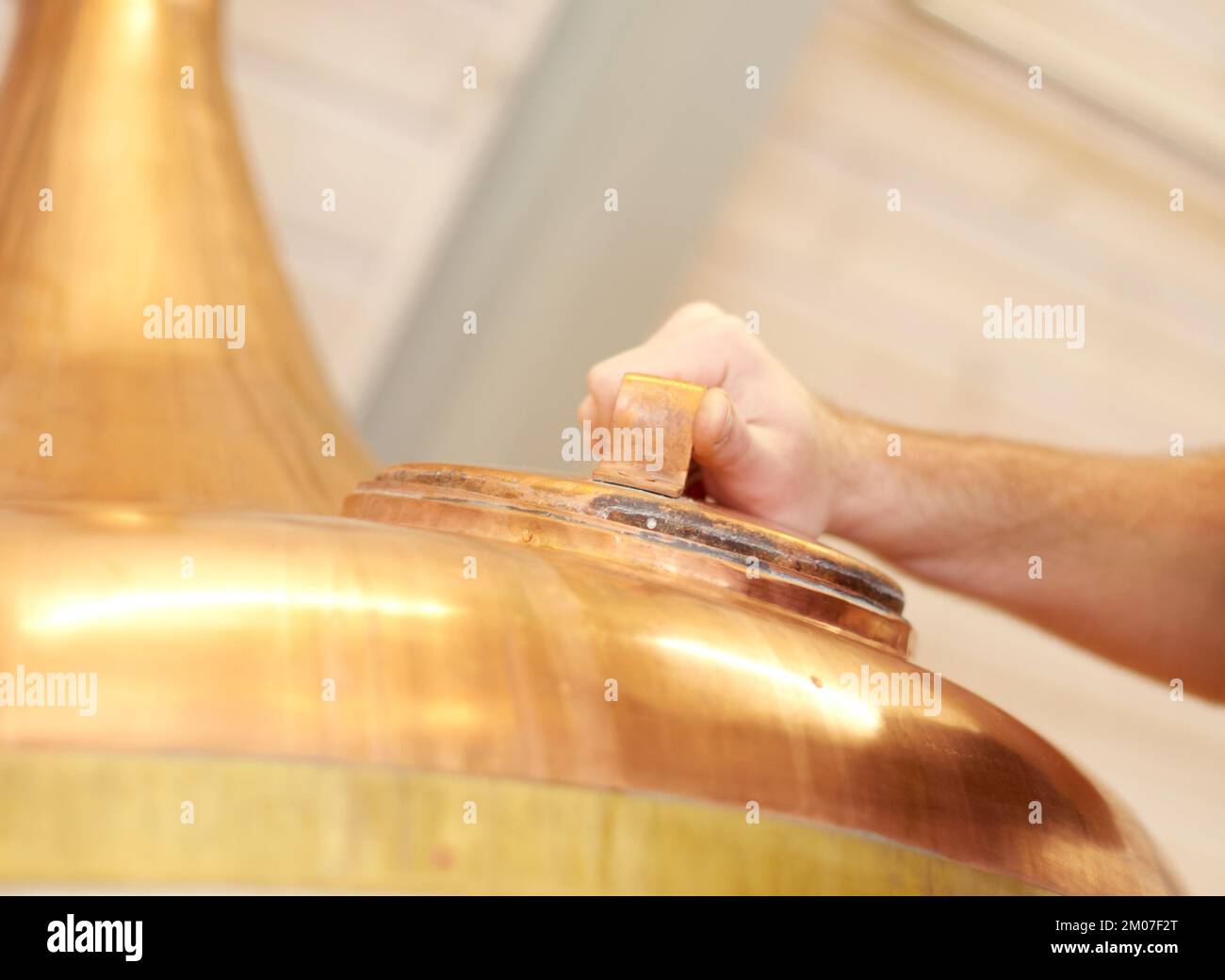 Beer production brewing brewery making hi-res stock photography and ...