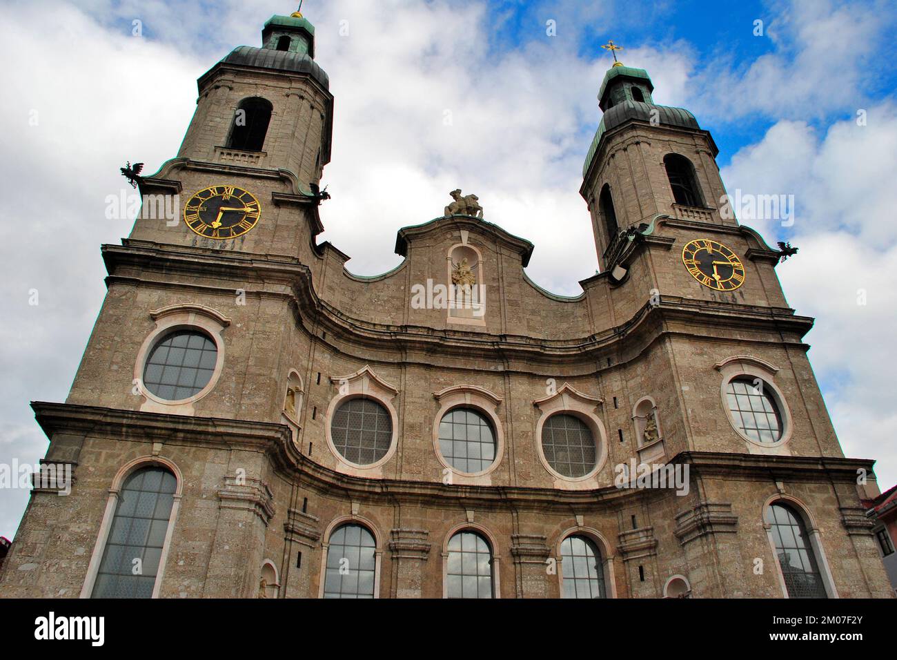 Innsbruck Cathedral, also known as the Cathedral of St. James, is an ...