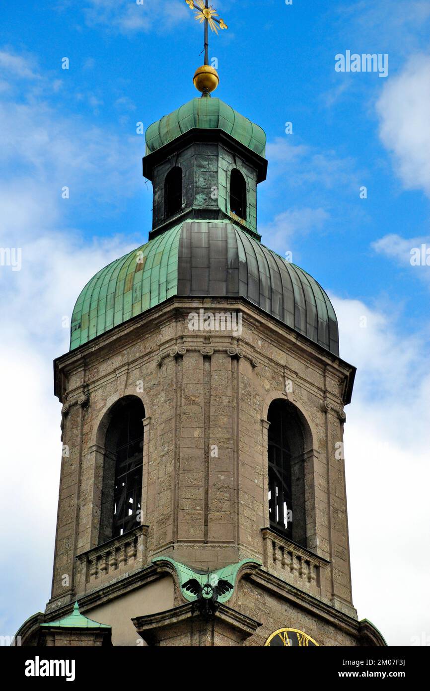 Innsbruck Cathedral, also known as the Cathedral of St. James, is an ...