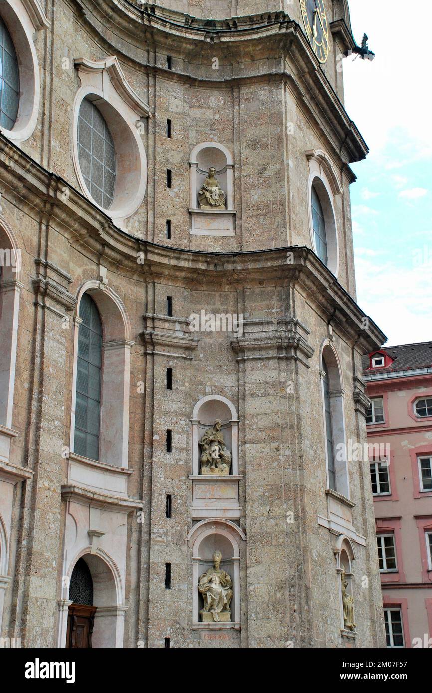 Innsbruck Cathedral, also known as the Cathedral of St. James, is an ...