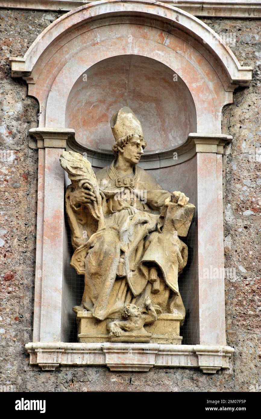 Innsbruck Cathedral, also known as the Cathedral of St. James, is an ...