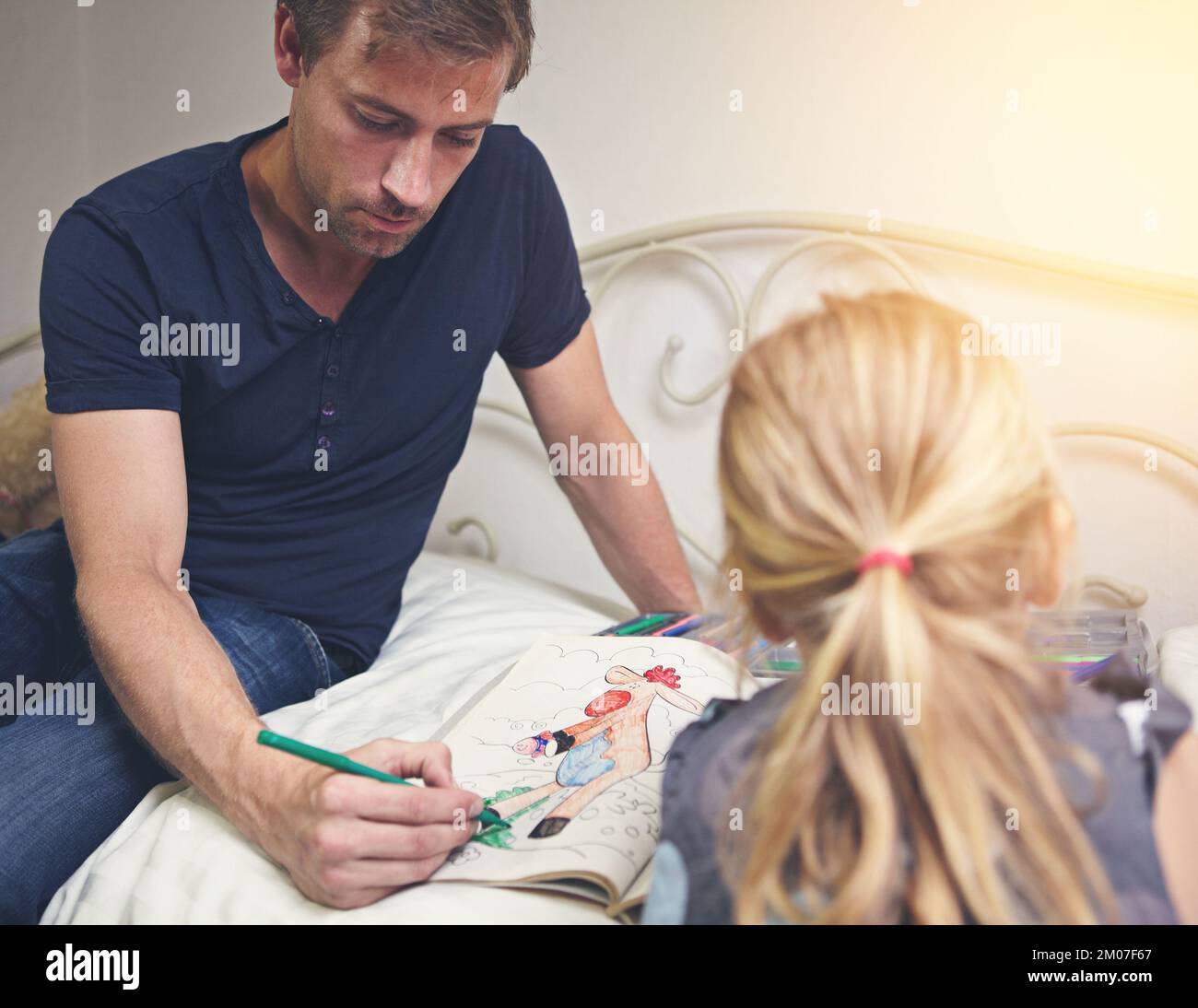 Its not always easy being a single dad. a single dad coloring in ...