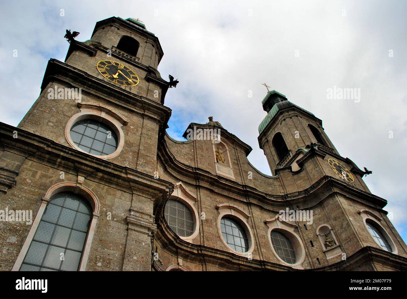 Innsbruck Cathedral, also known as the Cathedral of St. James, is an ...