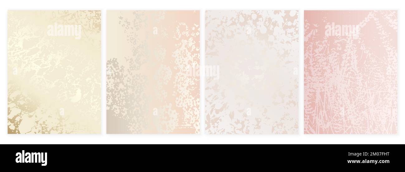 Elegant Pastel Floral Wedding Background Set. Light Luxury Texture ...