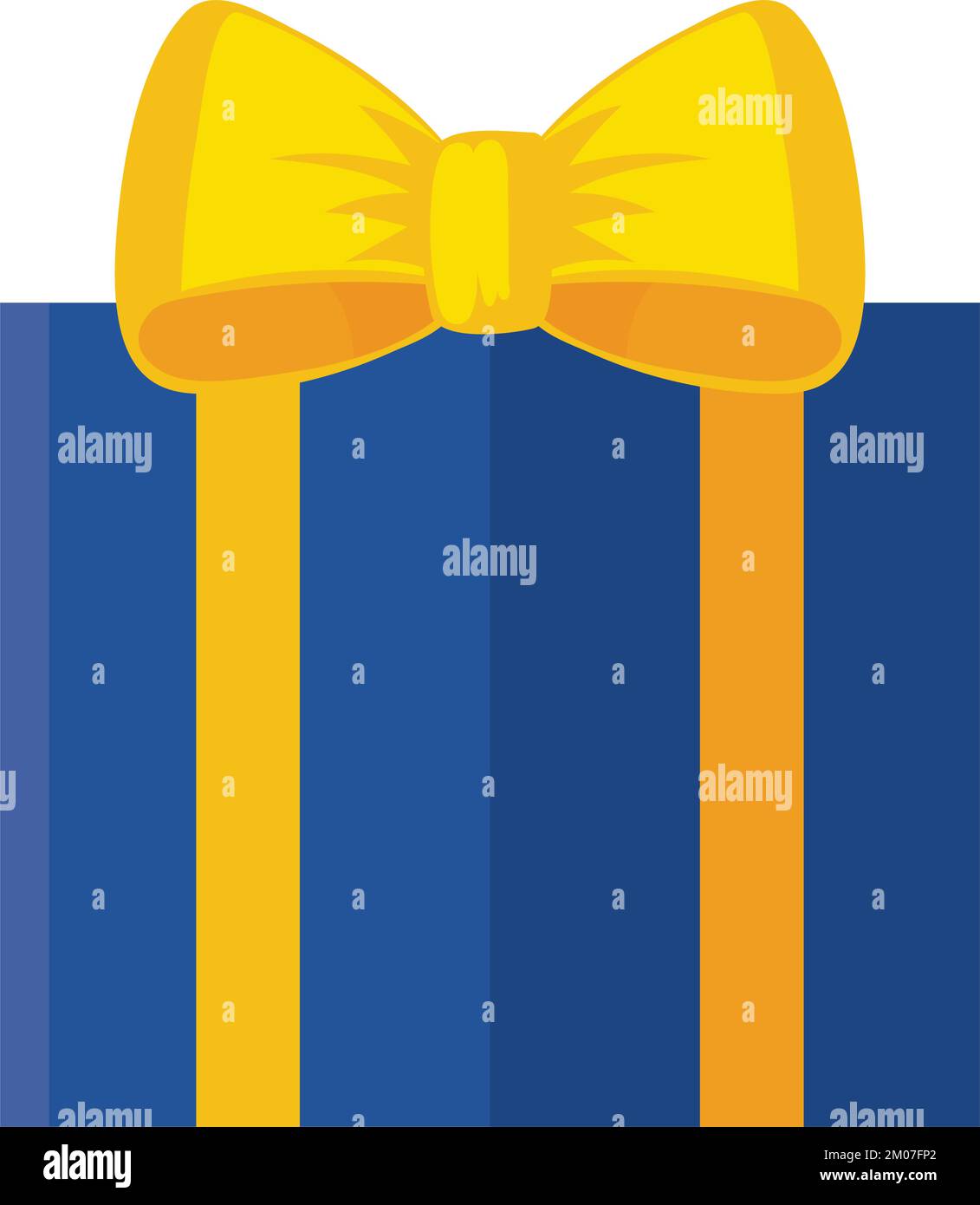 blue gift box Stock Vector Image & Art - Alamy