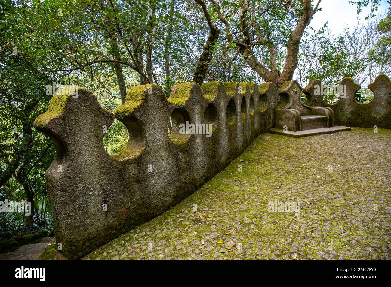 Sintra old town in Portugal Stock Photo - Alamy