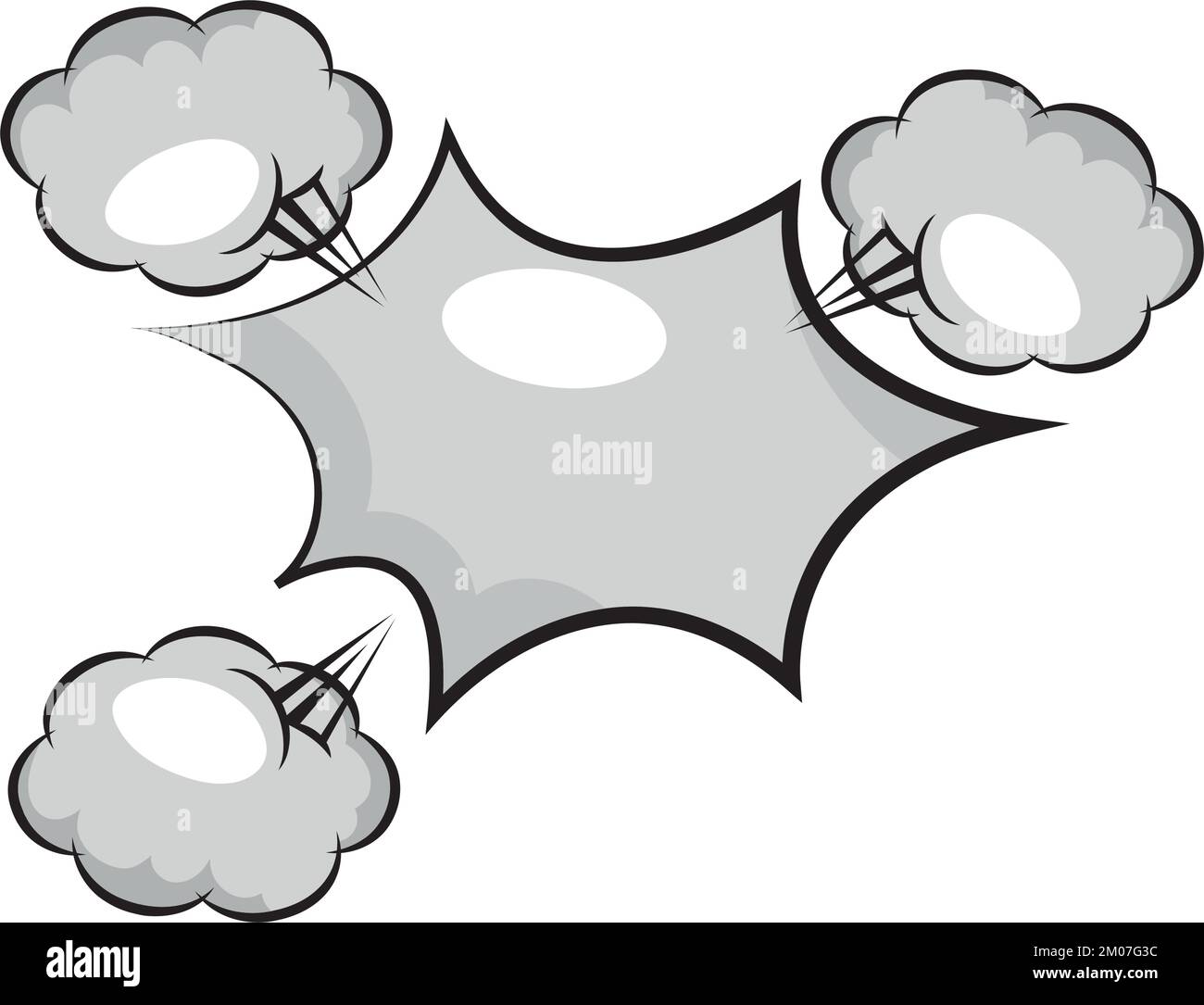 explosion clouds pop art Stock Vector Image & Art - Alamy
