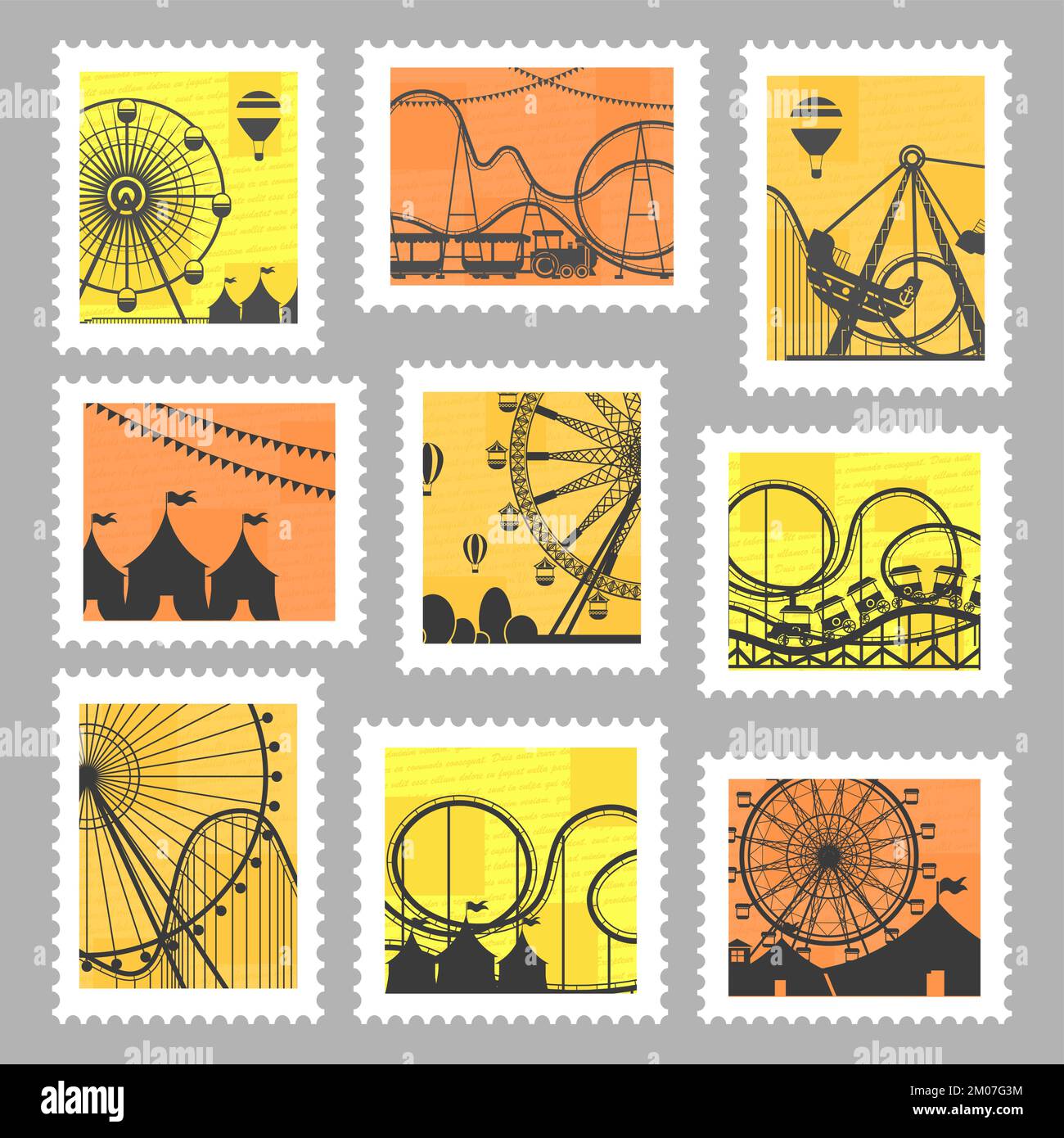 Postage stamp fair Stock Vector Images - Alamy