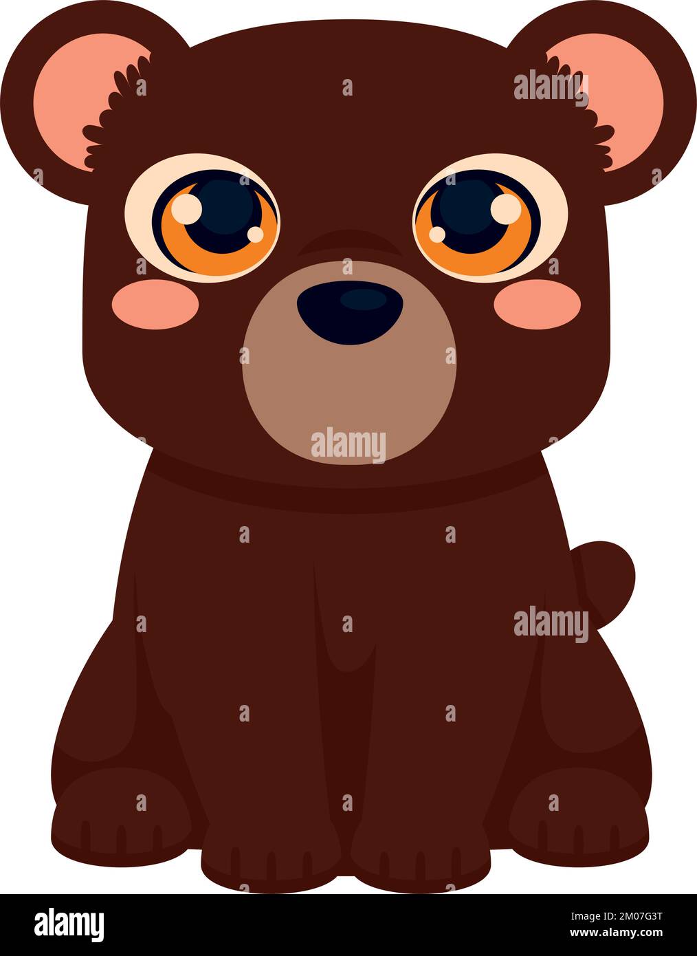bear cute animal Stock Vector Image & Art - Alamy