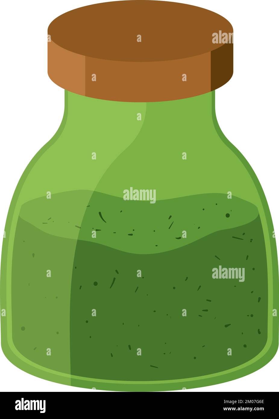 Glass bottle matcha smoothie hi-res stock photography and images - Alamy