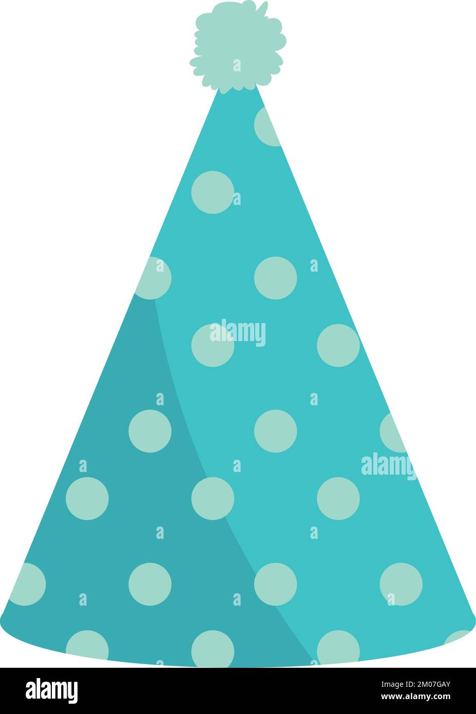 dotted party hat birthday Stock Vector Image & Art - Alamy