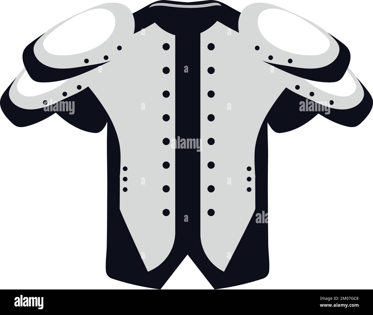 american football chest protector Stock Vector Image & Art - Alamy