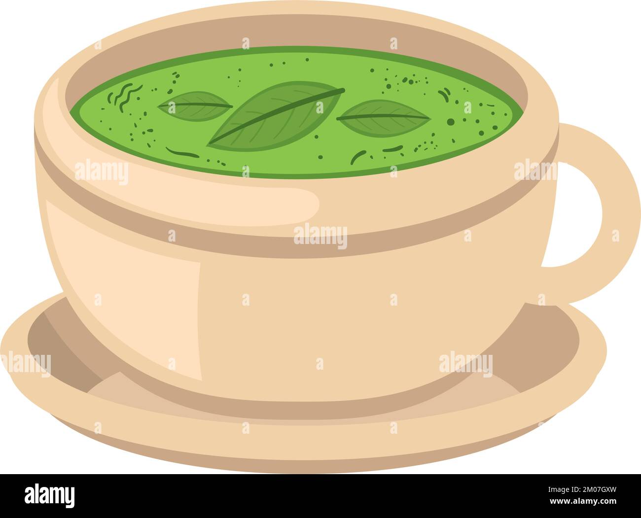 drink tea matcha Stock Vector Image & Art - Alamy