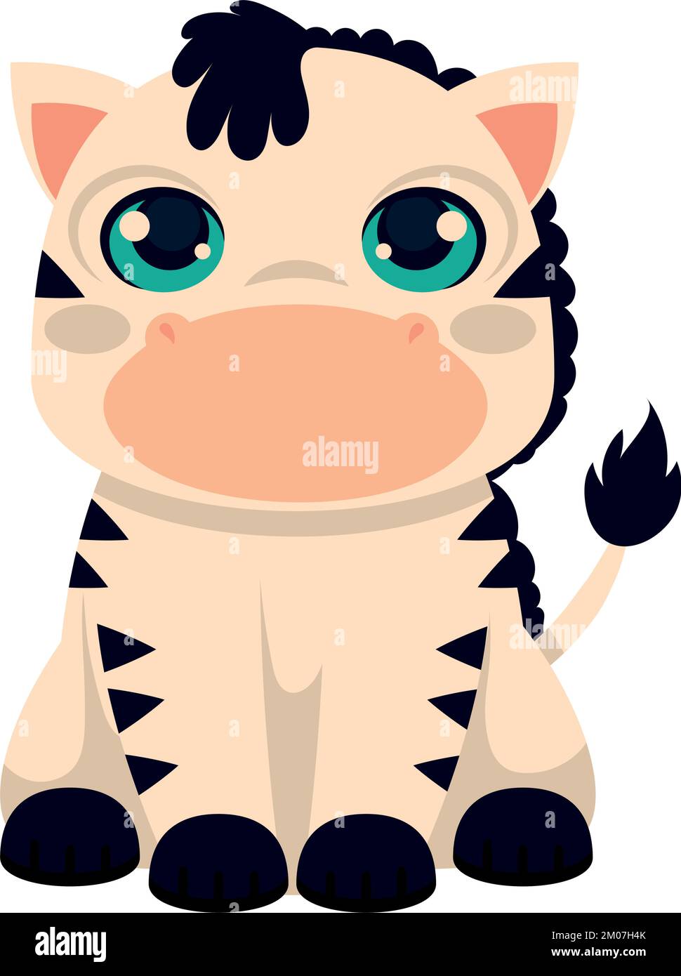 zebra cute animal Stock Vector Image & Art - Alamy