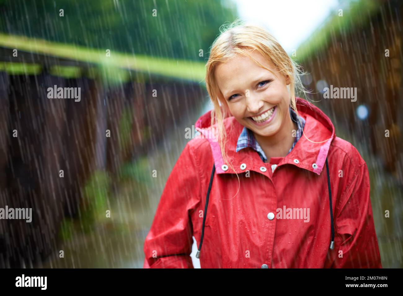 Woman wearing wet clothes on hi-res stock photography and images - Alamy