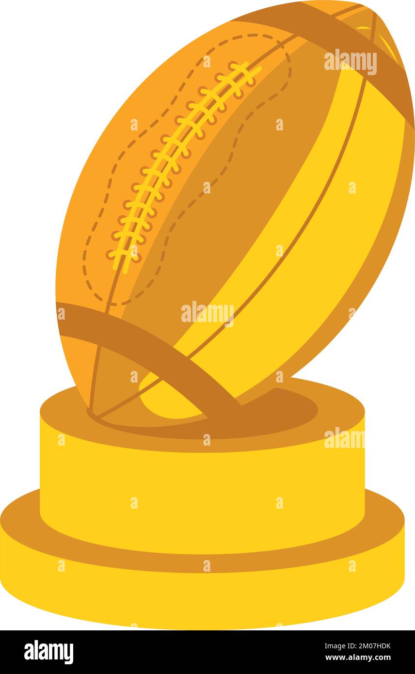 american football trophy Stock Vector Image & Art - Alamy