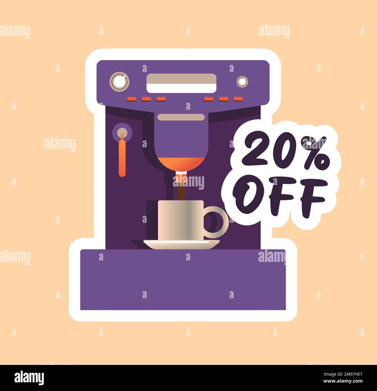 Automatic technology in beverage Stock Vector Images - Alamy