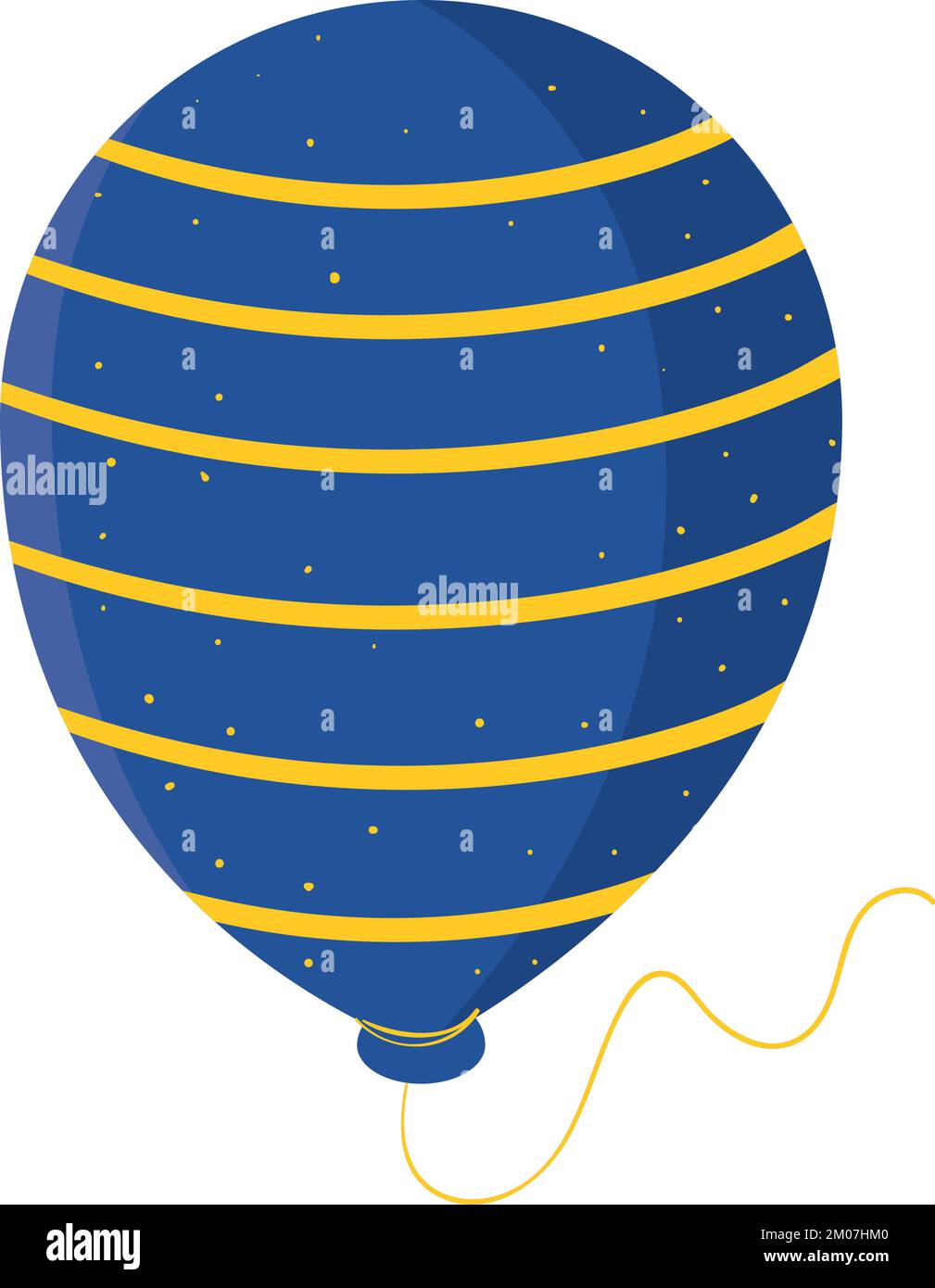 balloon with stripes Stock Vector Image & Art - Alamy