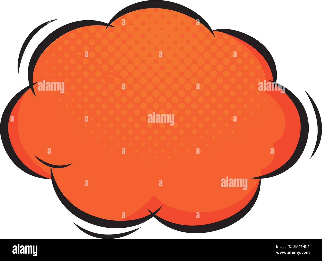 orange bubble pop art Stock Vector Image & Art - Alamy