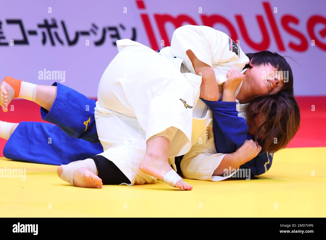 Tokyo, Japan. 4th Dec, 2022. (Top-Bottom) Akira Sone, Mayu Akiba (JPN ...