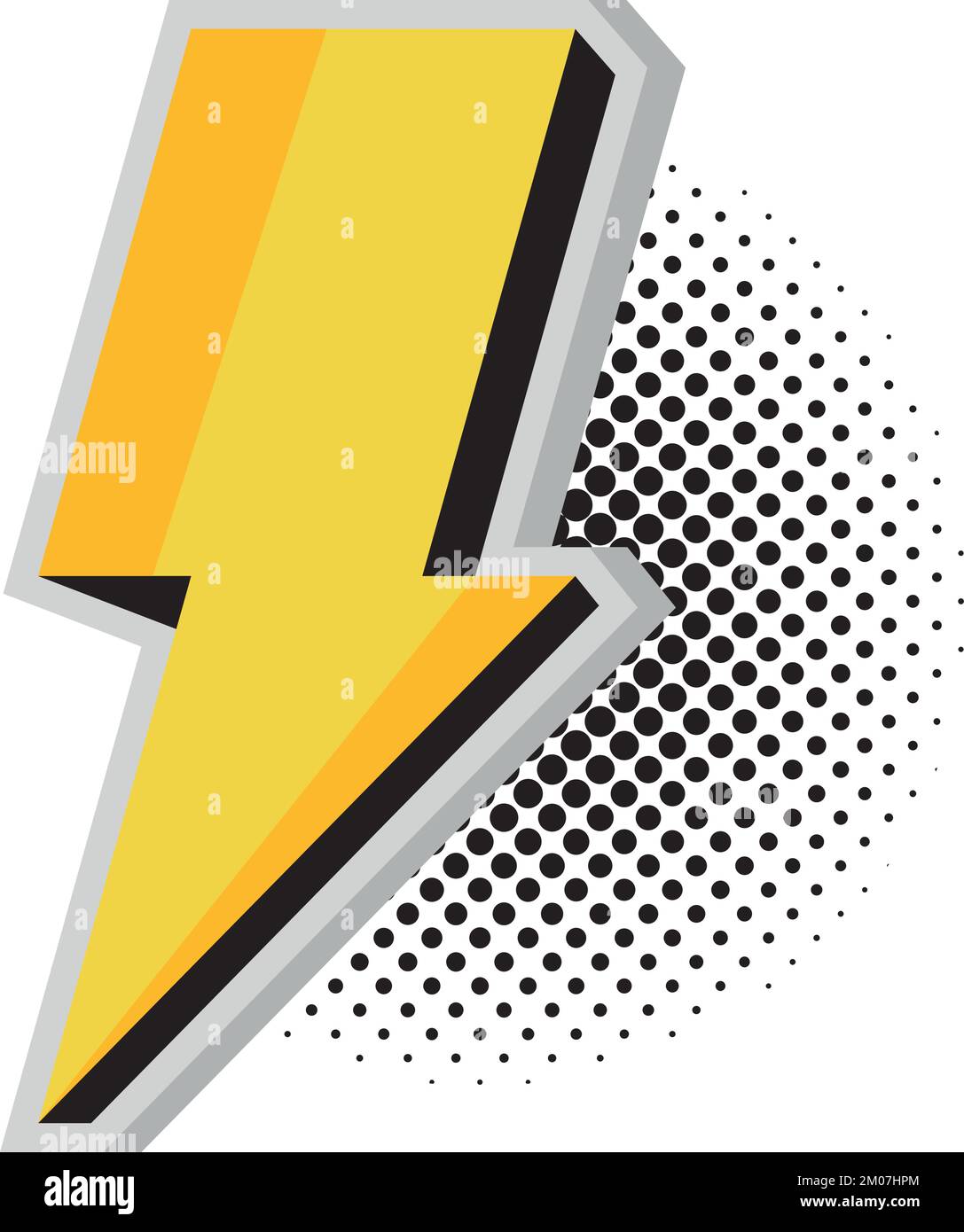 lightning pop art Stock Vector Image & Art - Alamy