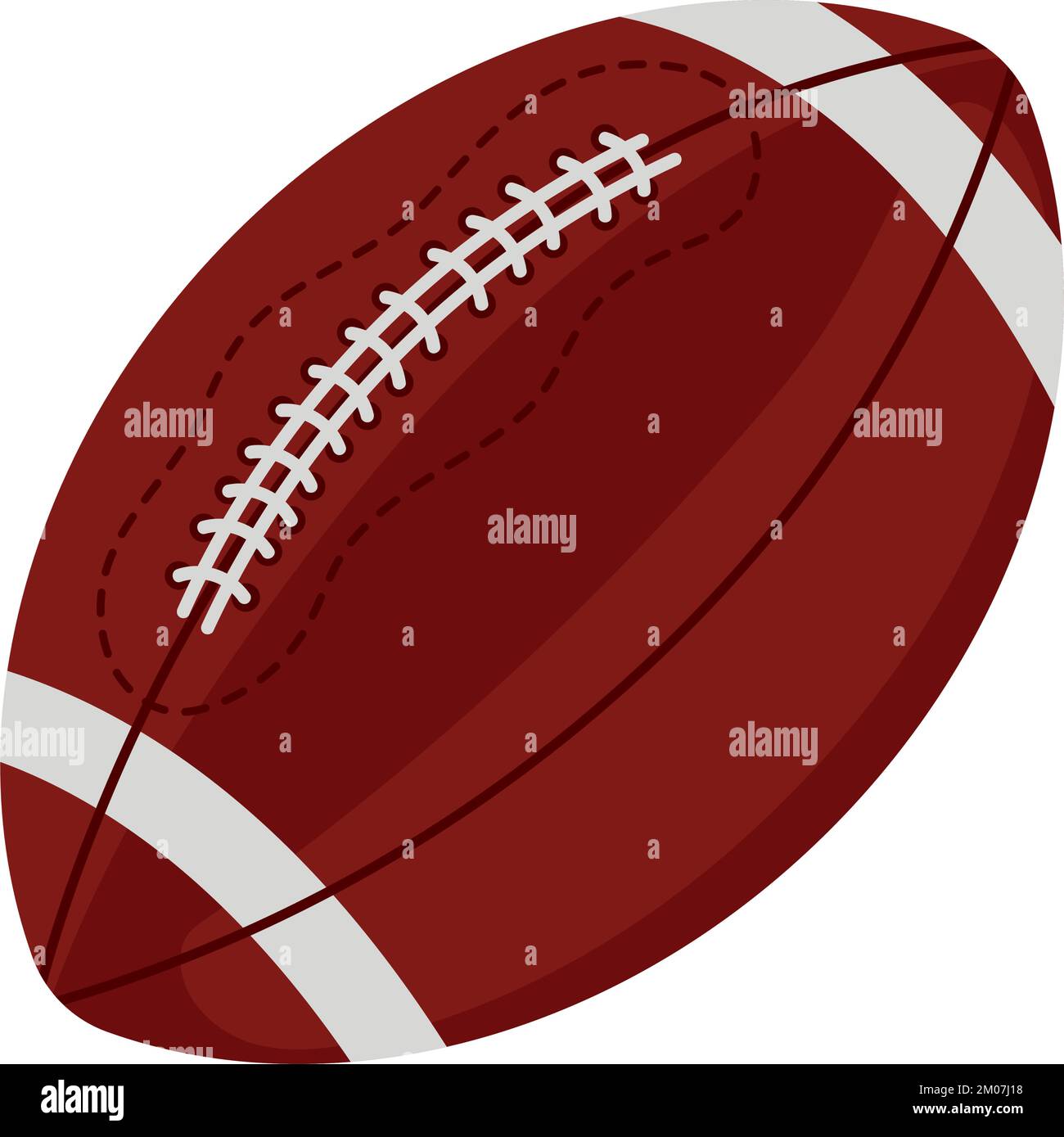 american football ball Stock Vector Image & Art - Alamy
