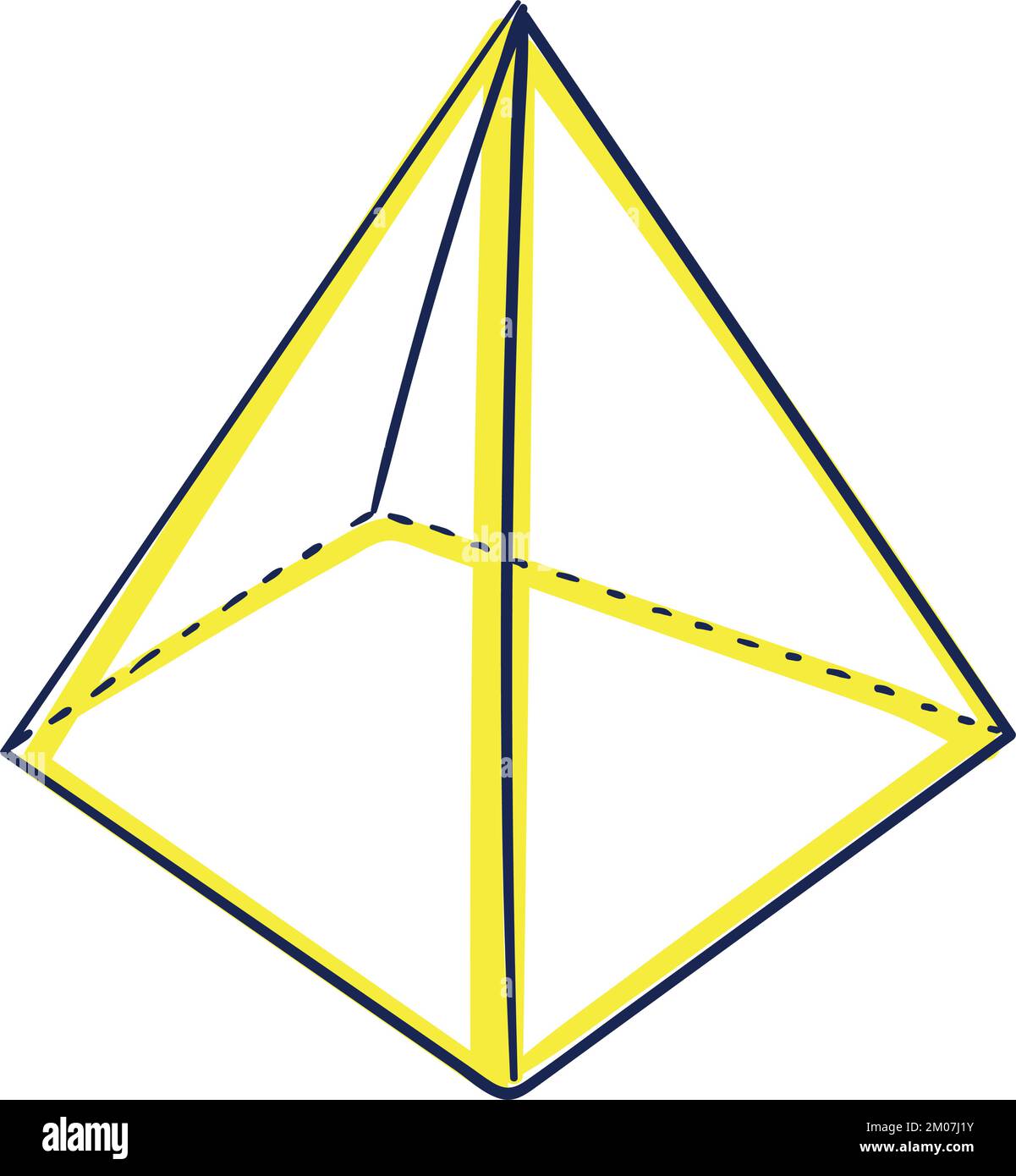 geometric shape triangle school Stock Vector Image & Art - Alamy