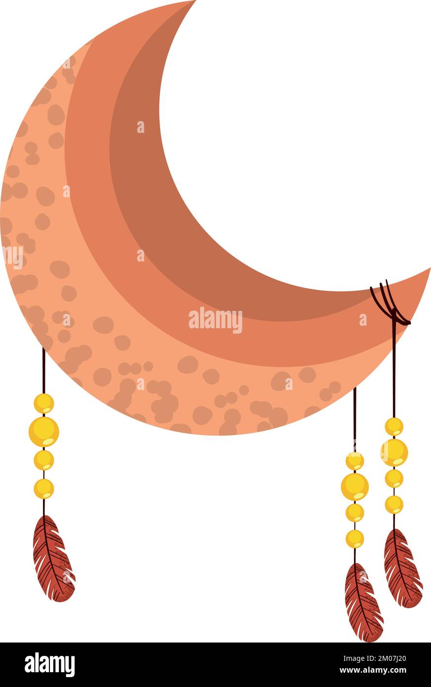 moon and feathers Stock Vector Image & Art - Alamy