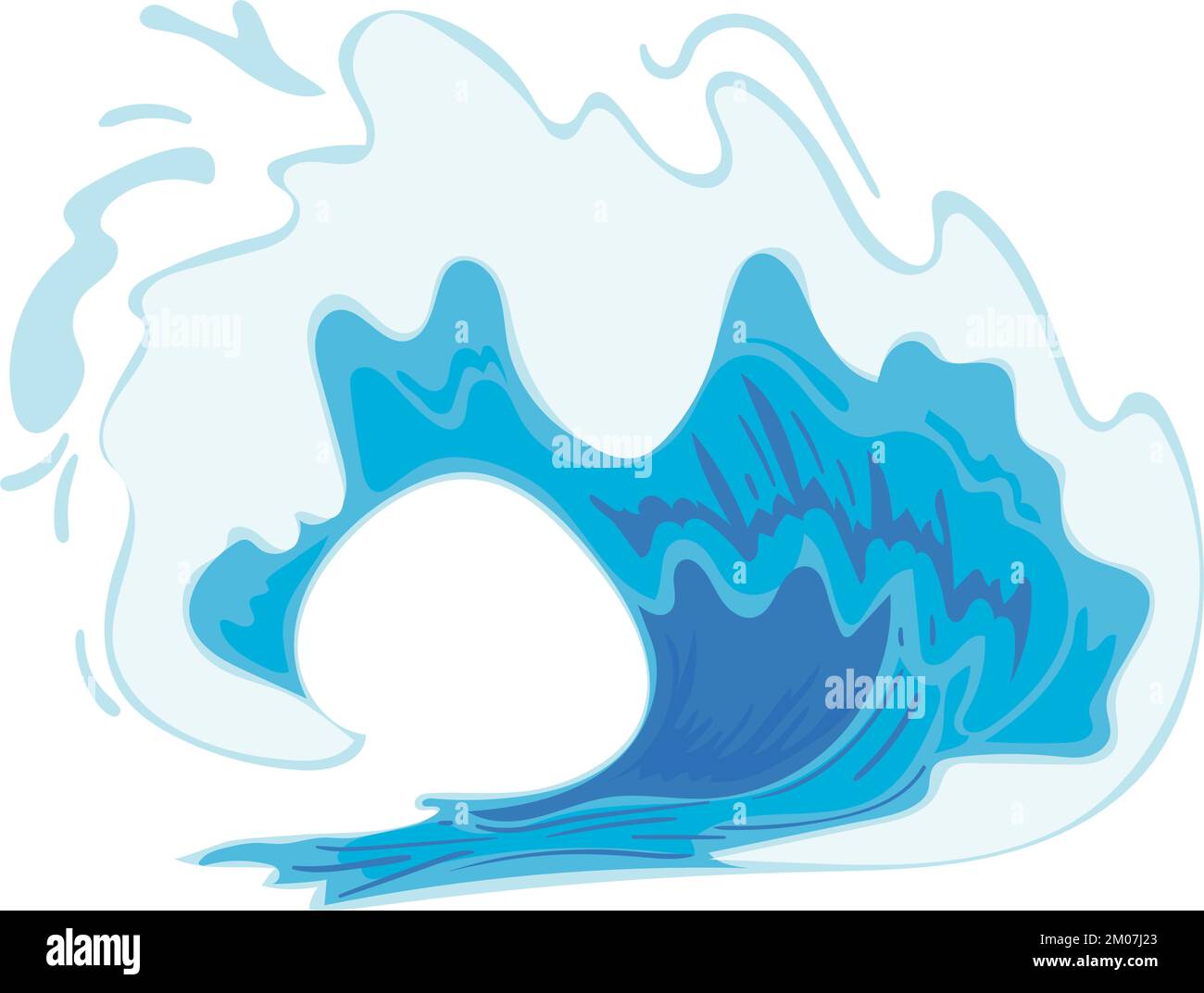 water splash and wave Stock Vector Image & Art - Alamy