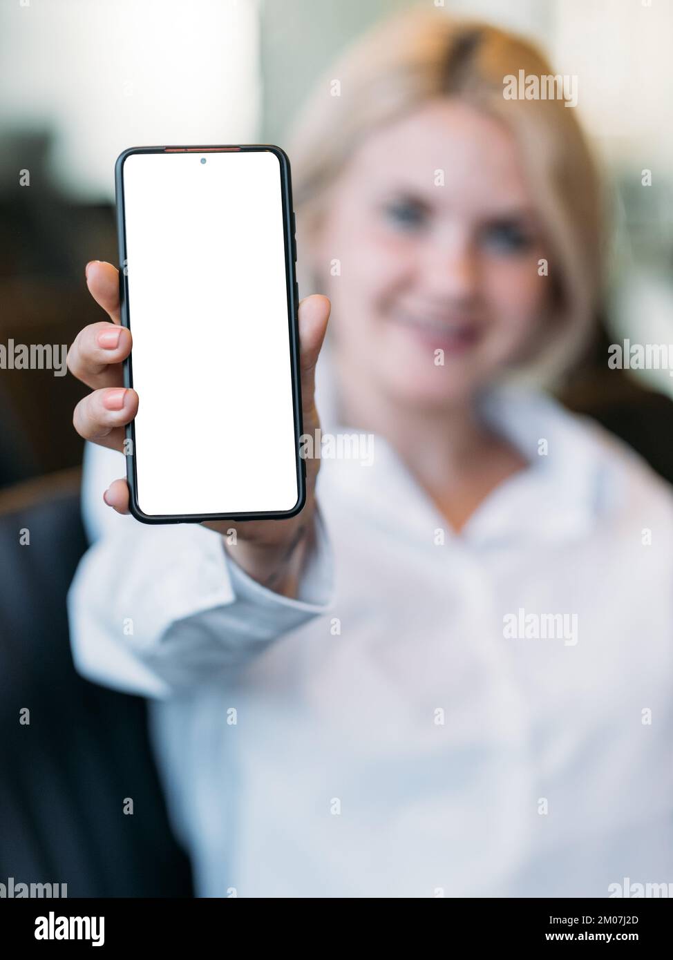 mobile connection digital mockup office work Stock Photo - Alamy