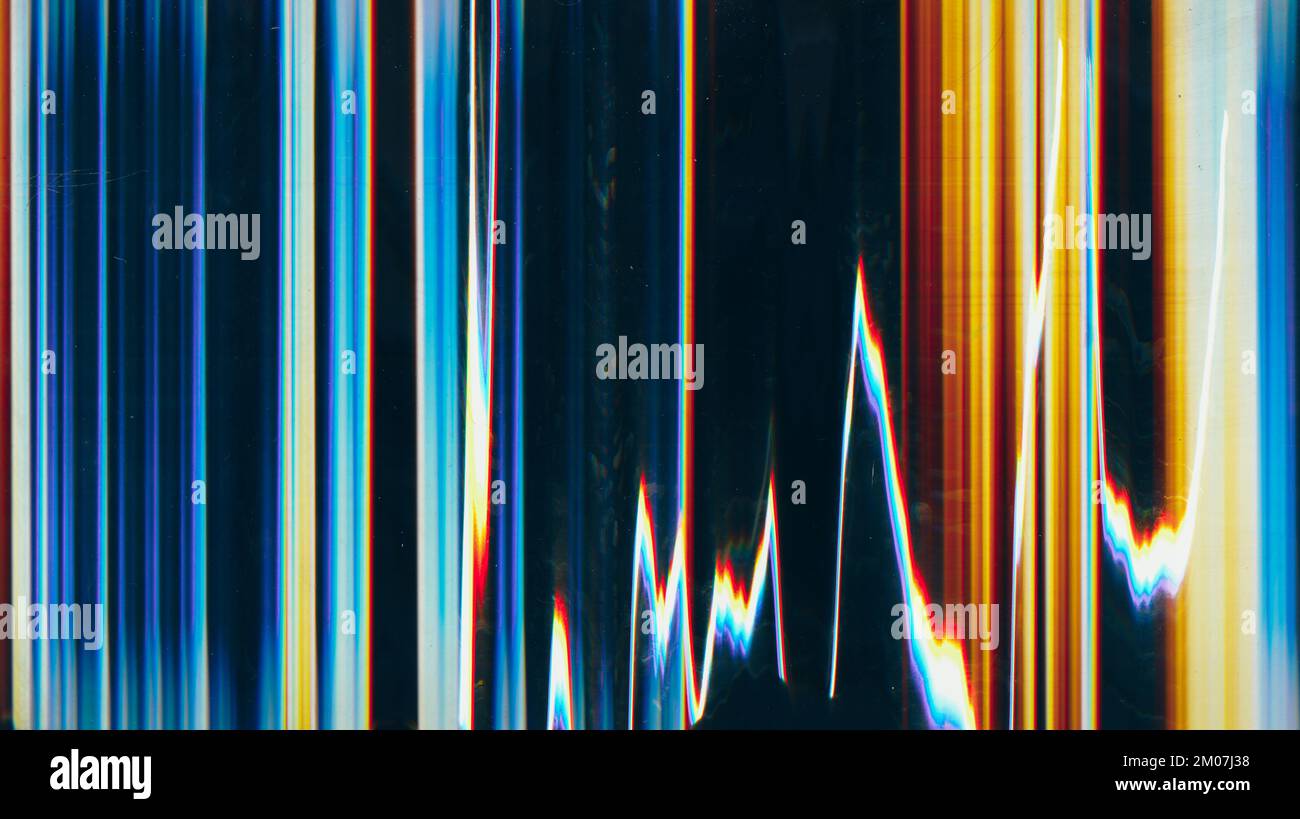 distorted display system breakdown signal error Stock Photo - Alamy