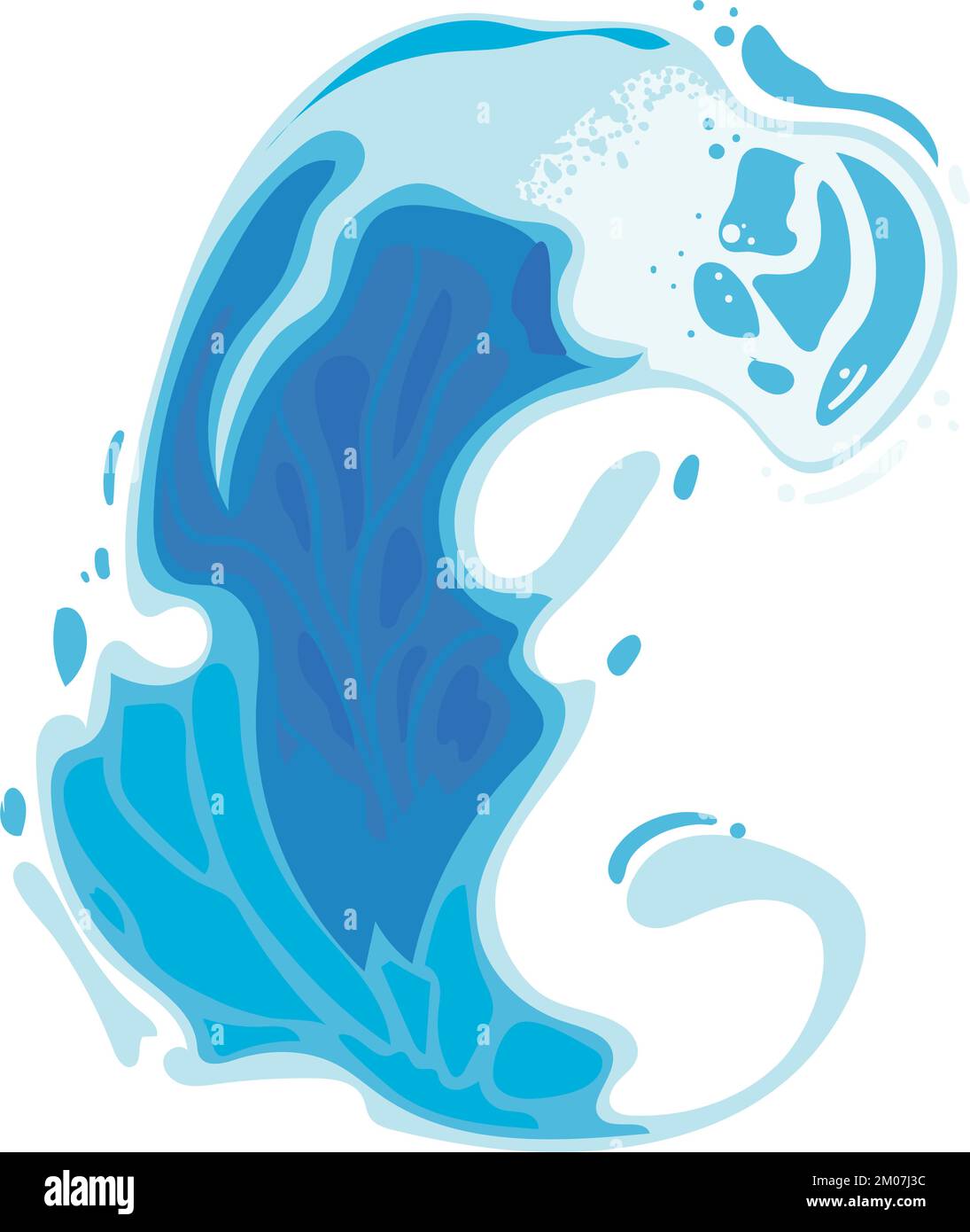water splash flat icon Stock Vector Image & Art - Alamy