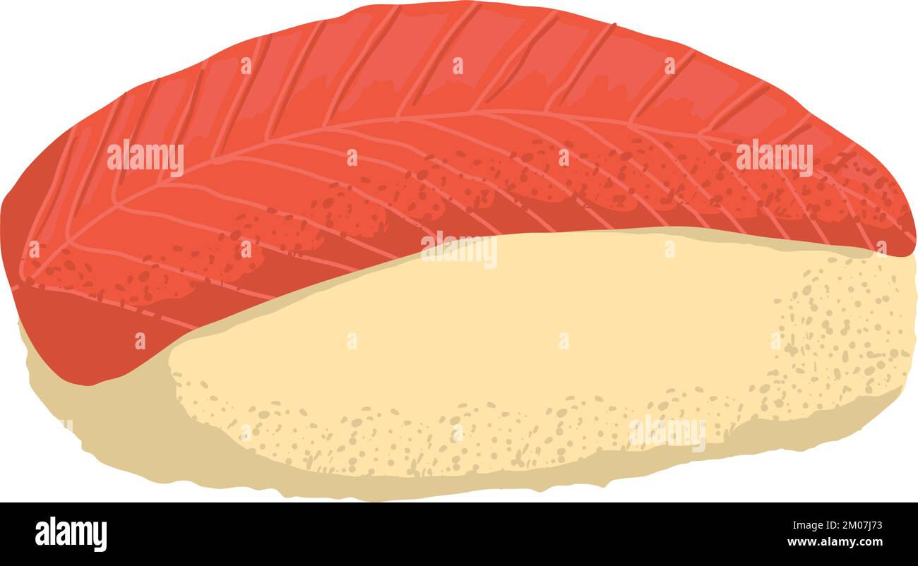 sushi rice fish Stock Vector Image & Art - Alamy