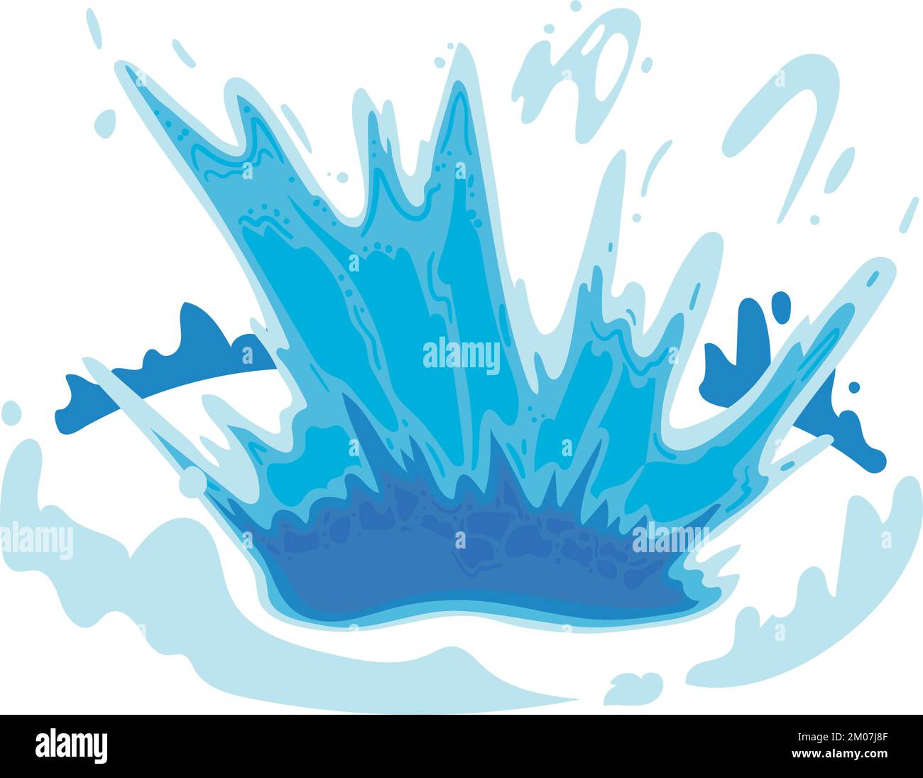 water splash isolated icon Stock Vector Image & Art - Alamy