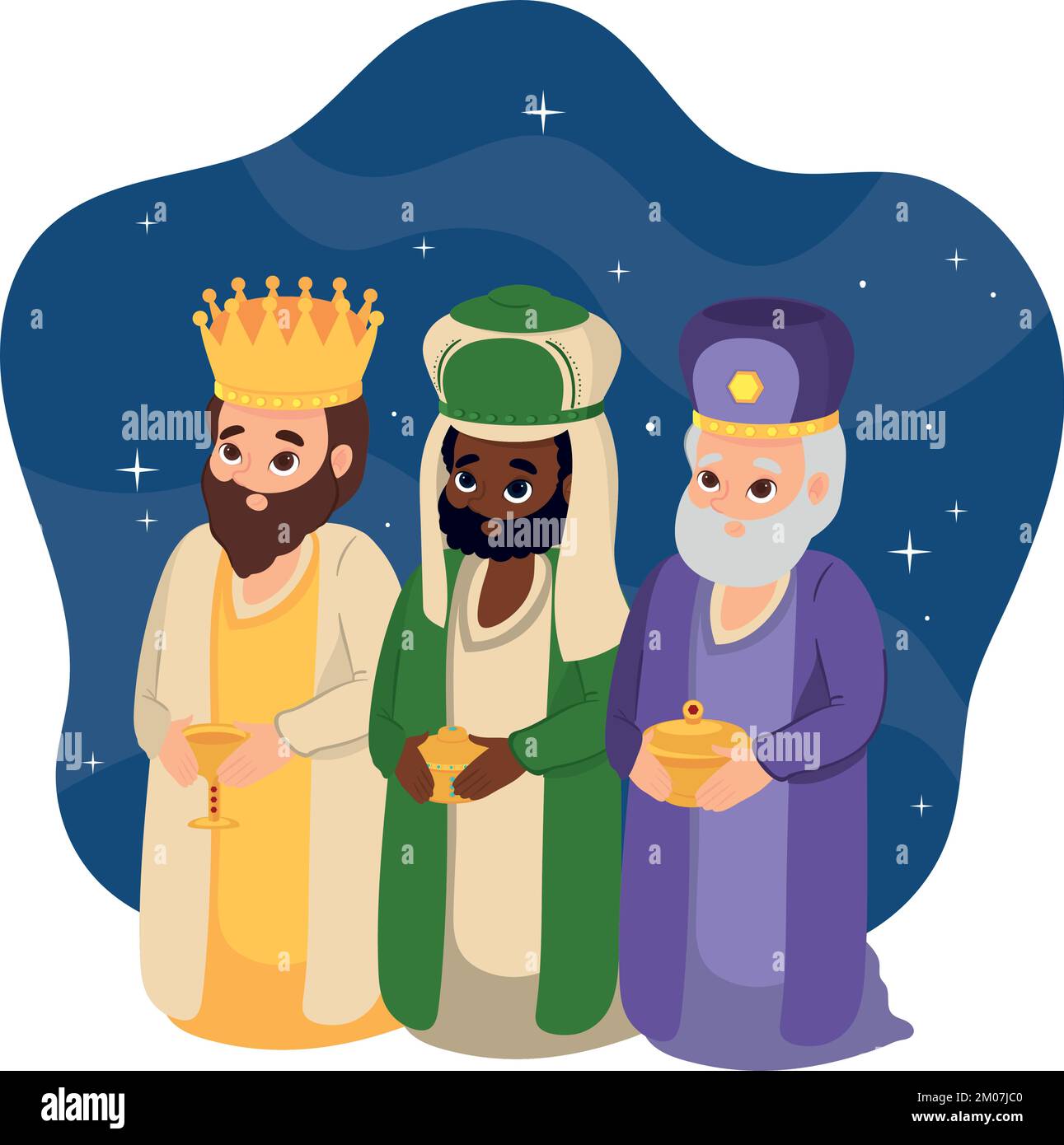 Three kings day Cut Out Stock Images & Pictures - Alamy