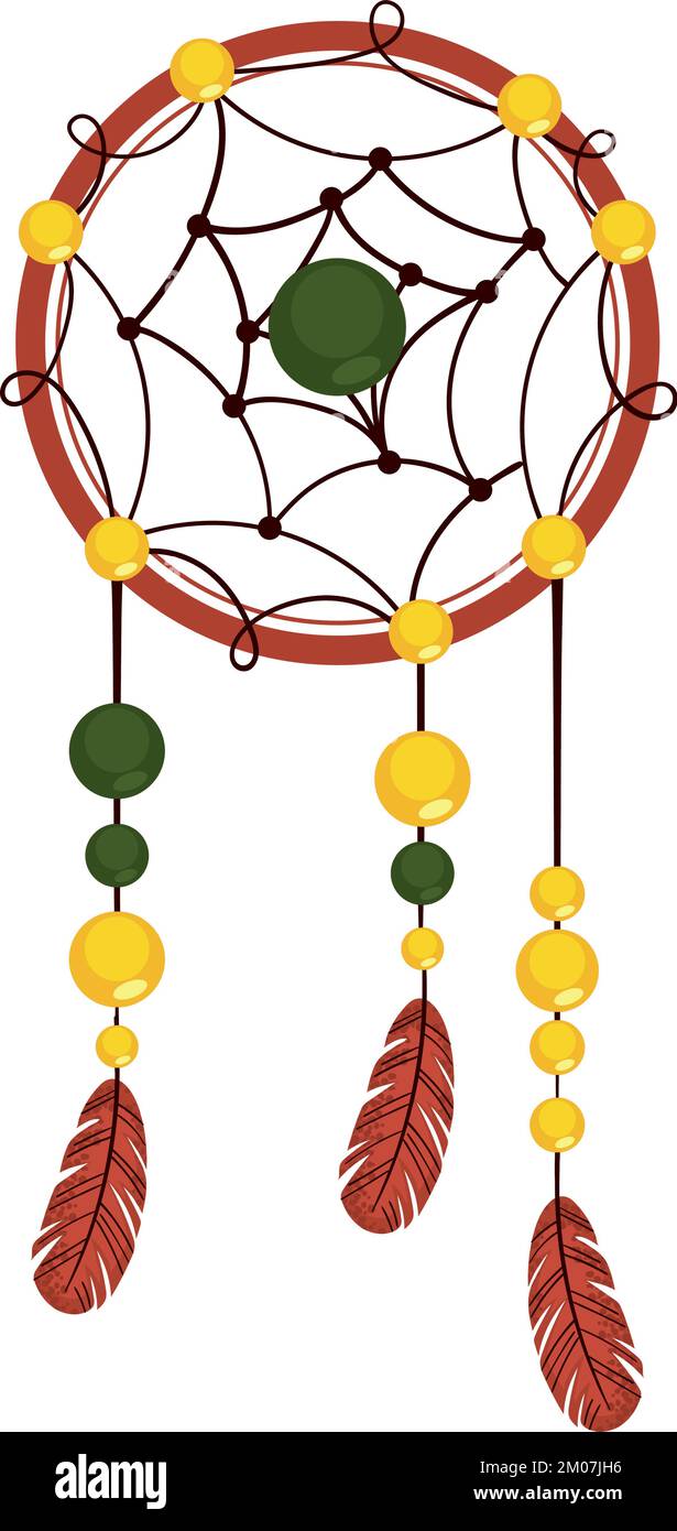 dreamcatcher bohemian design Stock Vector Image & Art - Alamy