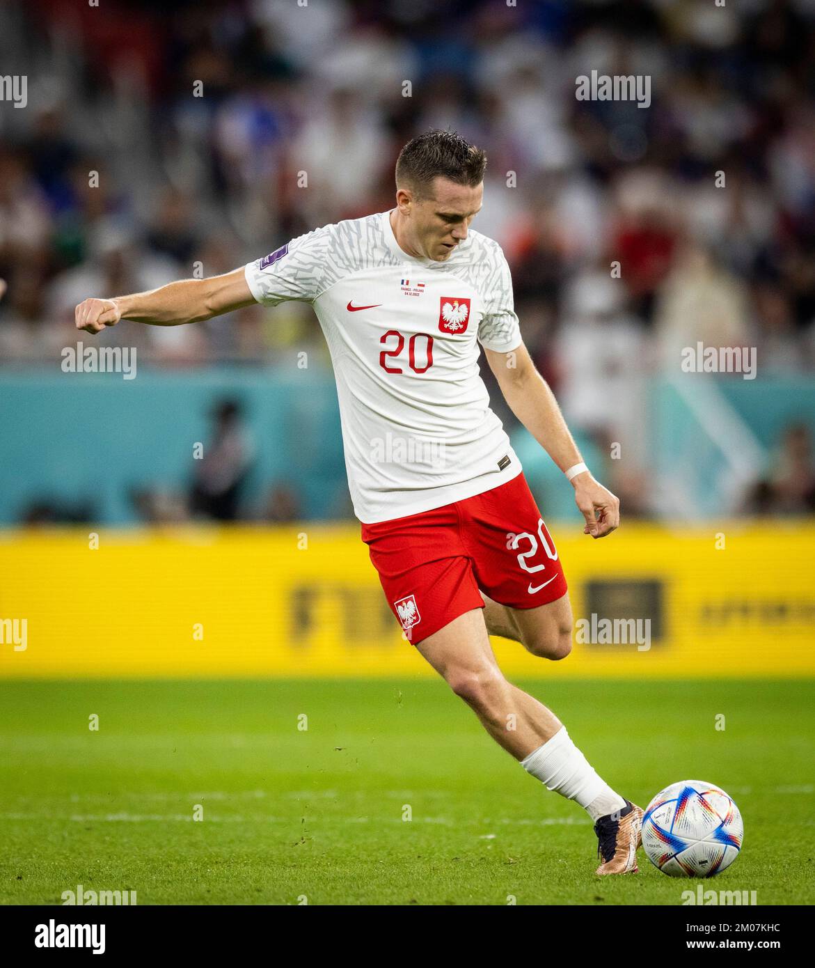 Doha, Qatar. 4th Dec, 2022. Piotr Zielinski (Polen) France - Poland ...