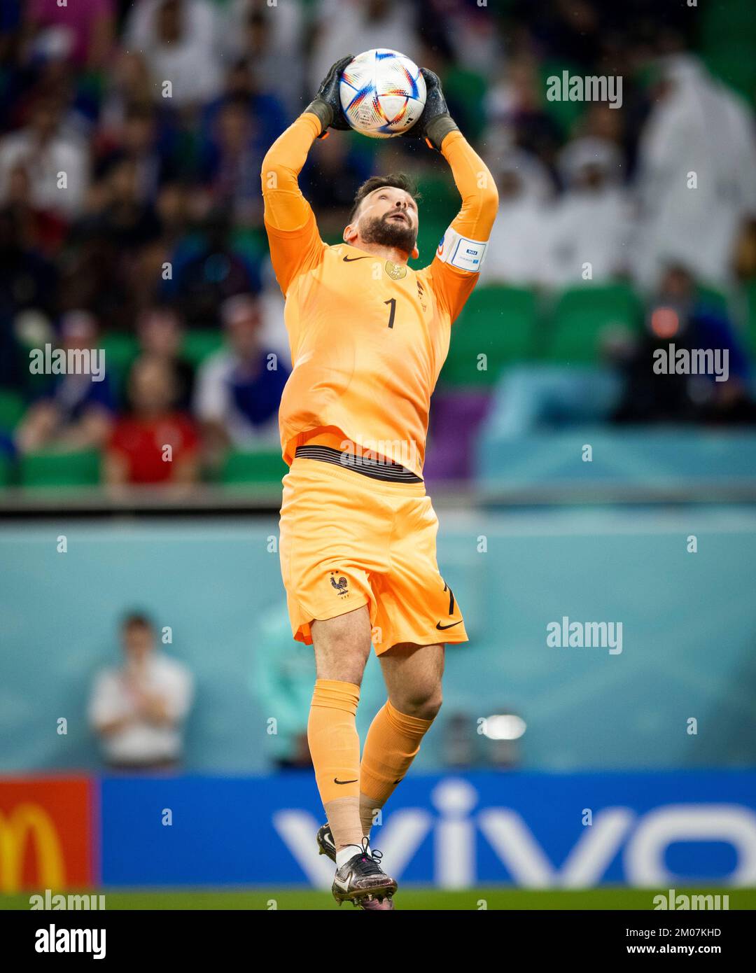 Doha, Qatar. 4th Dec, 2022. Torwart Hugo Lloris (FRA) France - Poland ...